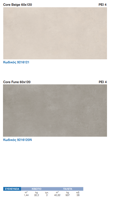 ΠΛΑΚΑΚΙΑ :: Πλακάκι Δαπέδου CORE 60X120/Σειρά CORE - Καλογηρόπουλος ...